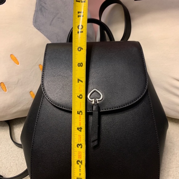 kate spade | Bags | Nwt Kate Spade Adel Medium Flap Backpack In Black ...